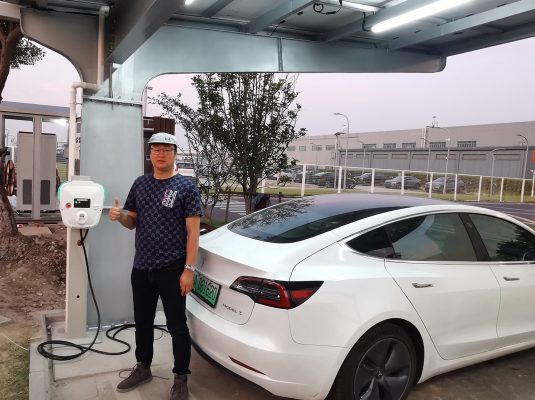 VOLVO Optical Storage and Charging Station - Solar Energy Battery ...